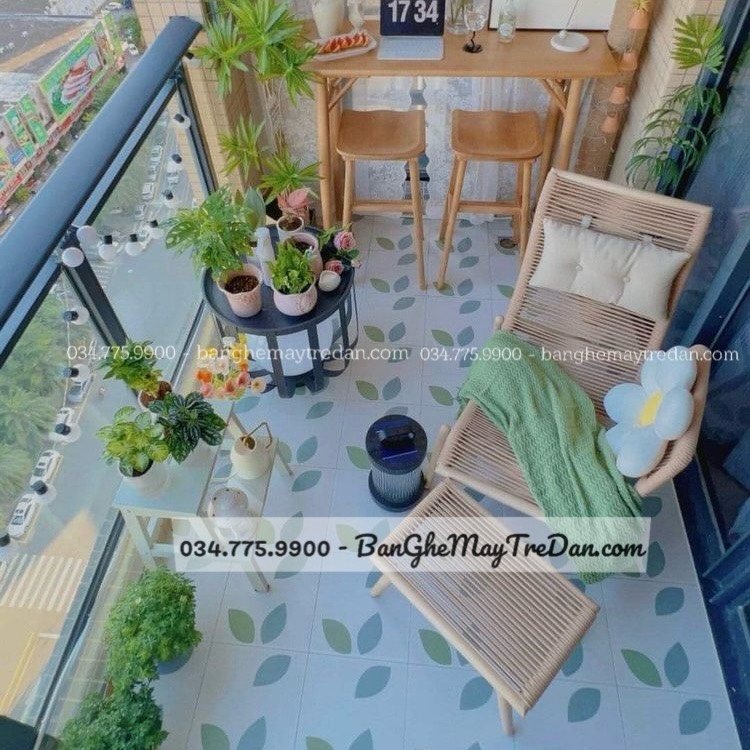 Ghế thư giãn để ban công HT17
